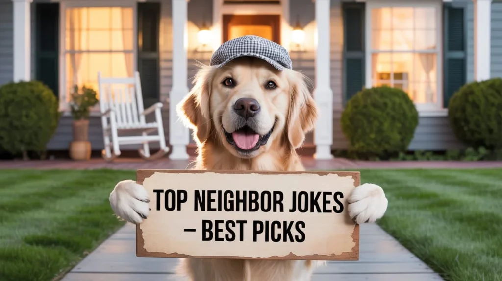 301+ Funny Neighbor Puns & Jokes One-Liner For 2025😂🏡
